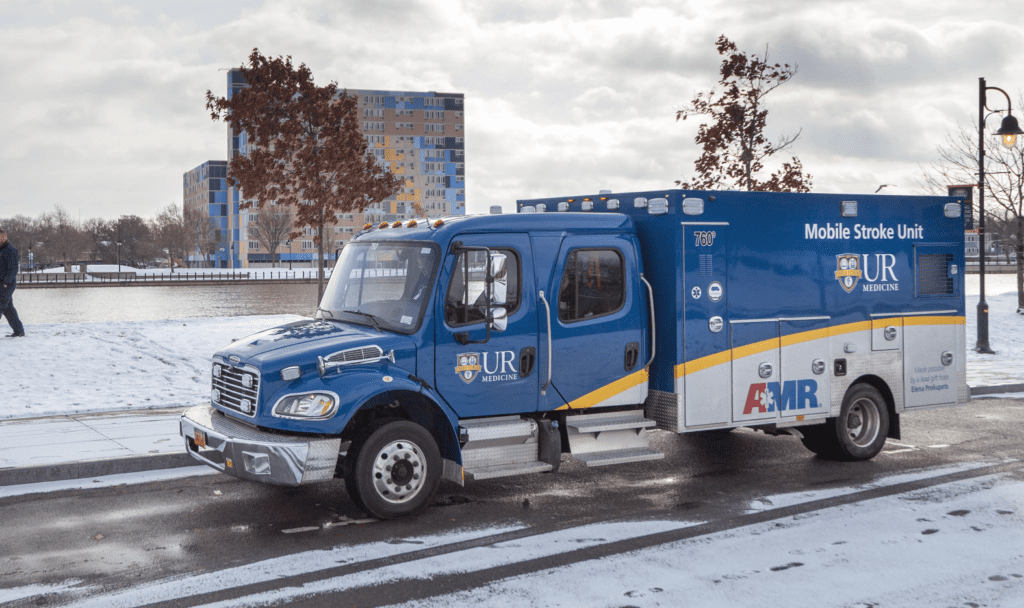 A Unique First Call for the UR Medicine Mobile Stroke Unit - Frazer, Ltd.