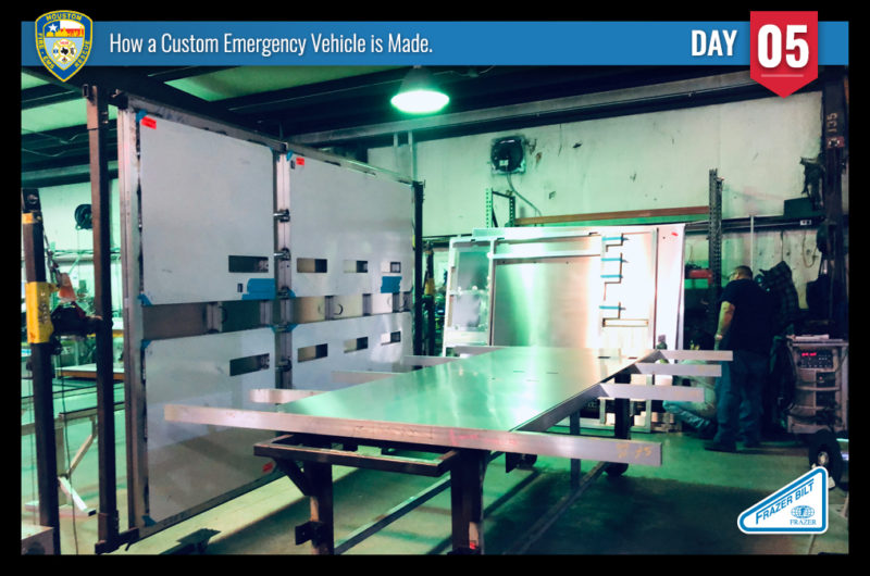 Ambulance Module Construction - Framing - Frazer, Ltd.