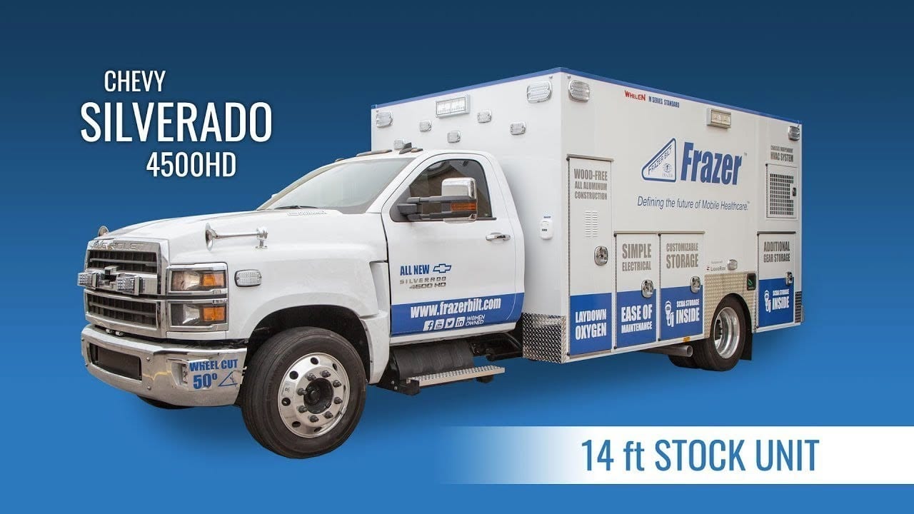New Frazer 14 ft. Demo with 2019 Chevy Silverado 4500 Chassis! - Frazer ...