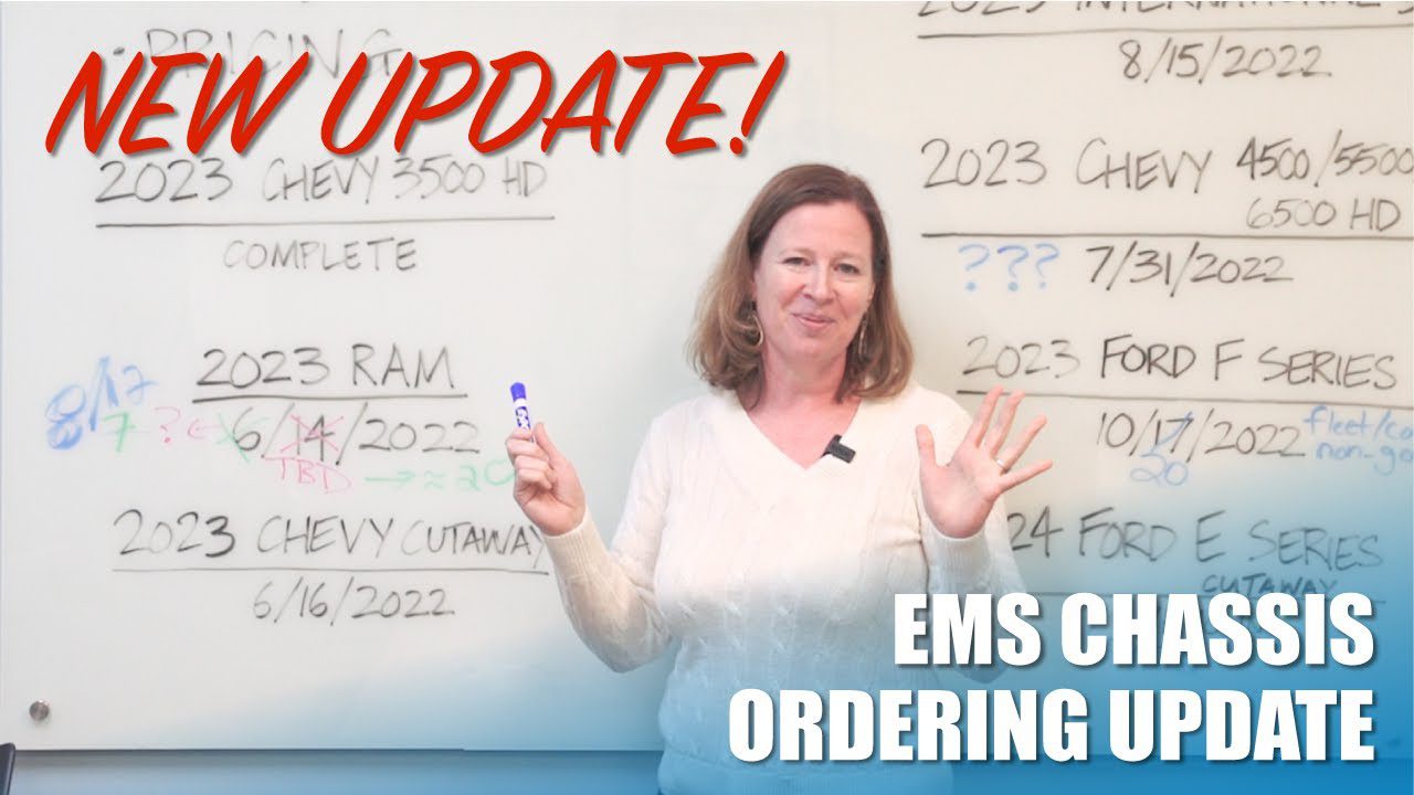 September Update - Chassis Ordering for EMS Vehicles - Page 4 of 30 - Frazer, Ltd.