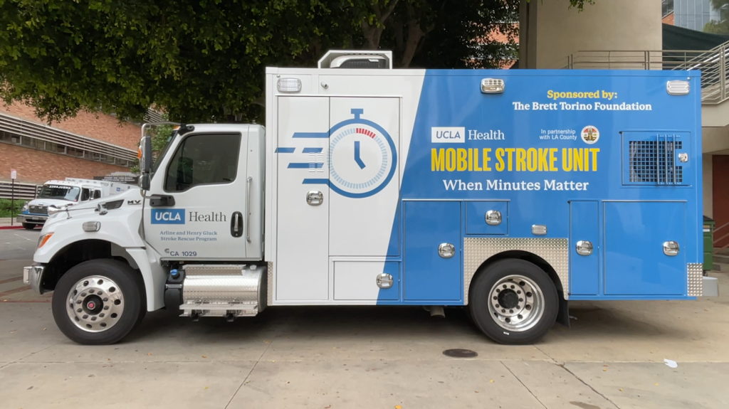Inside a NEW Mobile Stroke Unit for UCLA Health | First in the U.S. with Siemens on.site Scanner ...