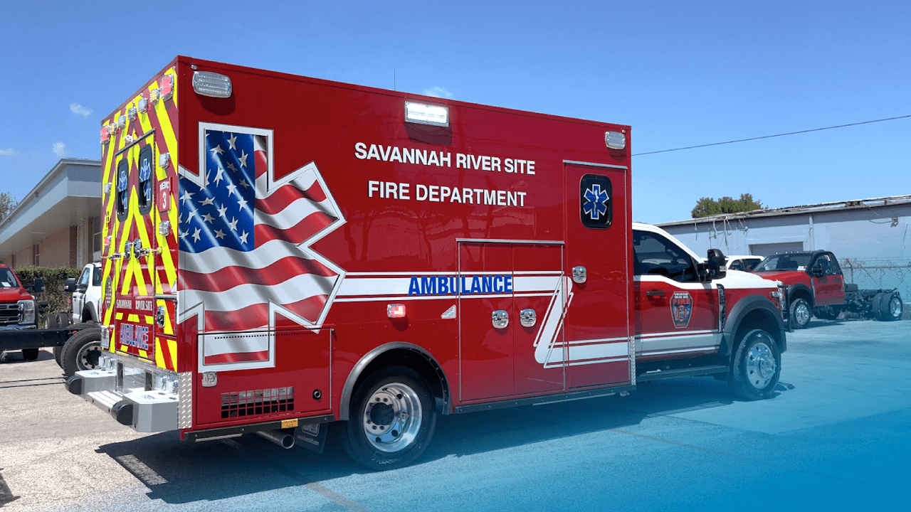 New Vehicle Highlights | Savannah River Site Fire Department - Frazer, Ltd.